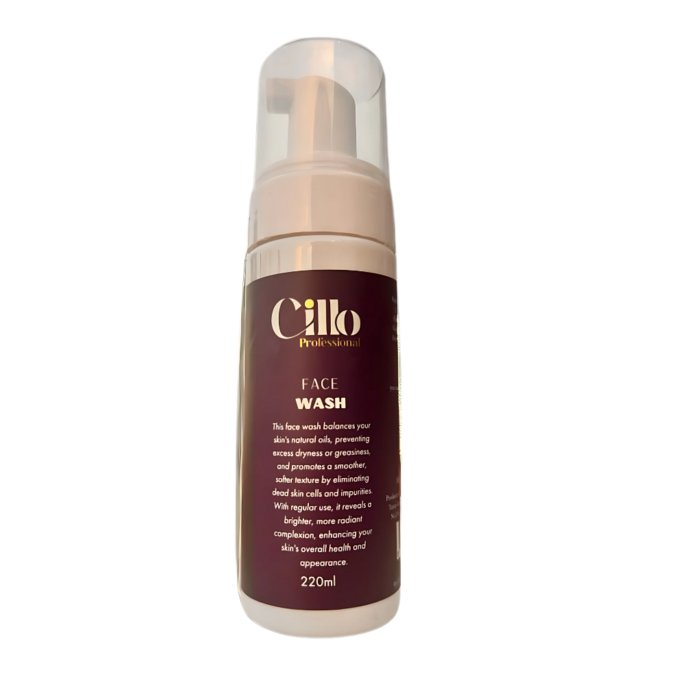 Cillo Face Wash Foam – 220ml for Deep Cleansing & Fresh Skin – Barber ...