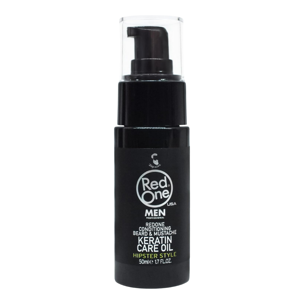 RedOne Keratin Beard Care Oil – 50ml Black – Barber supplies