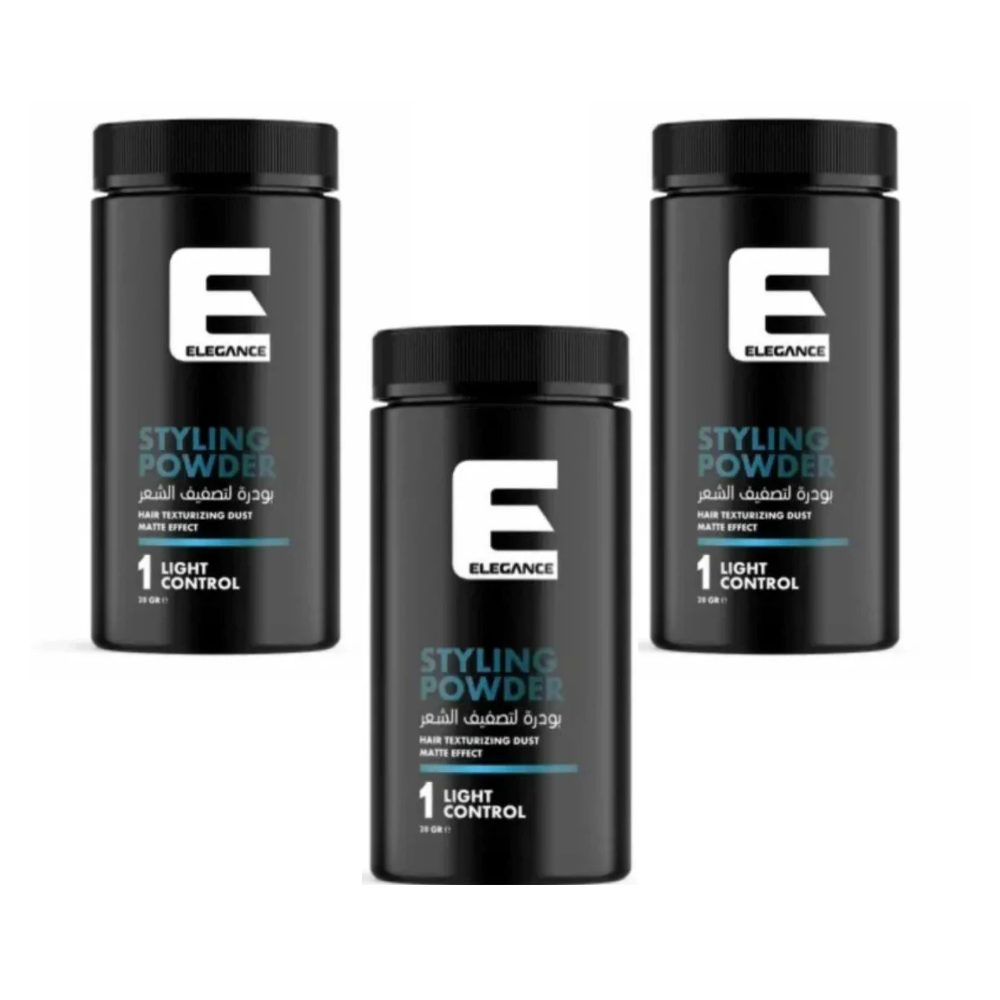 3x Elegance Hair Styling Powder – 20g – Barber supplies