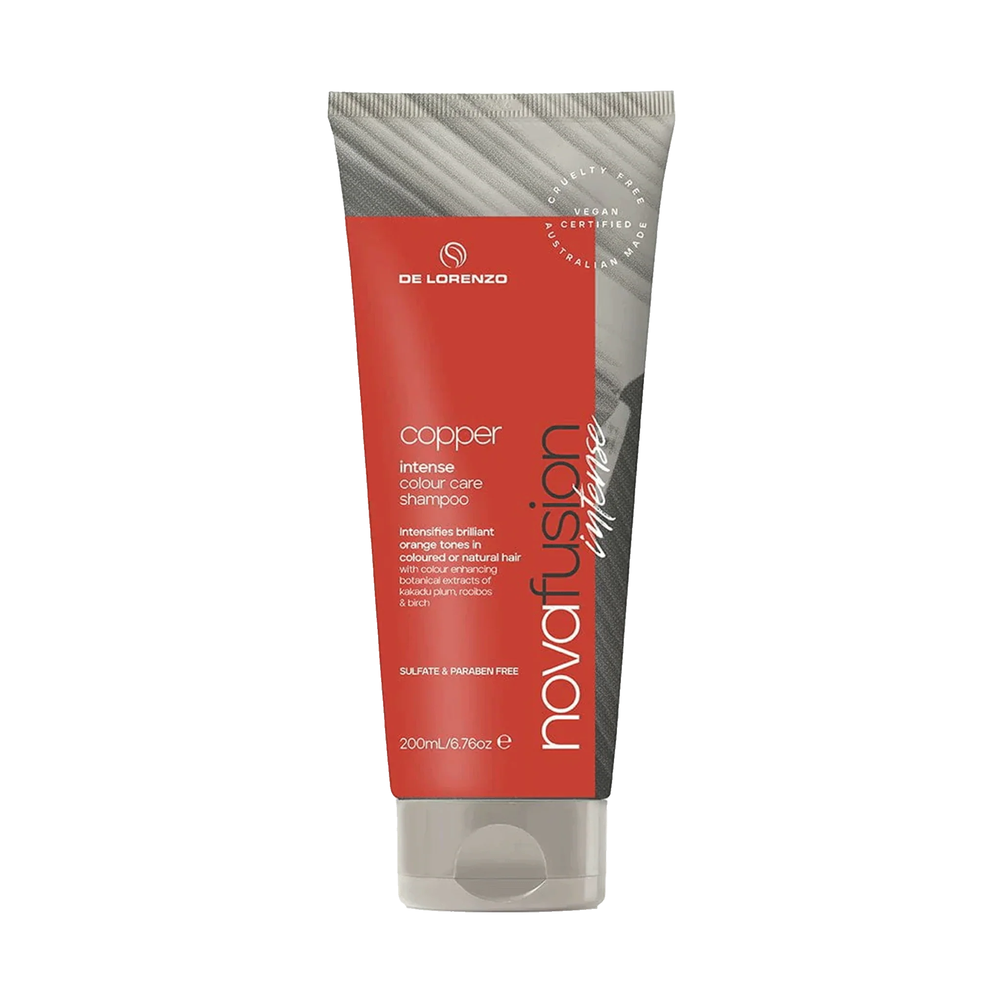 De Lorenzo Novafusion Colour Care Shampoo Intense Copper 200ml – Barber ...