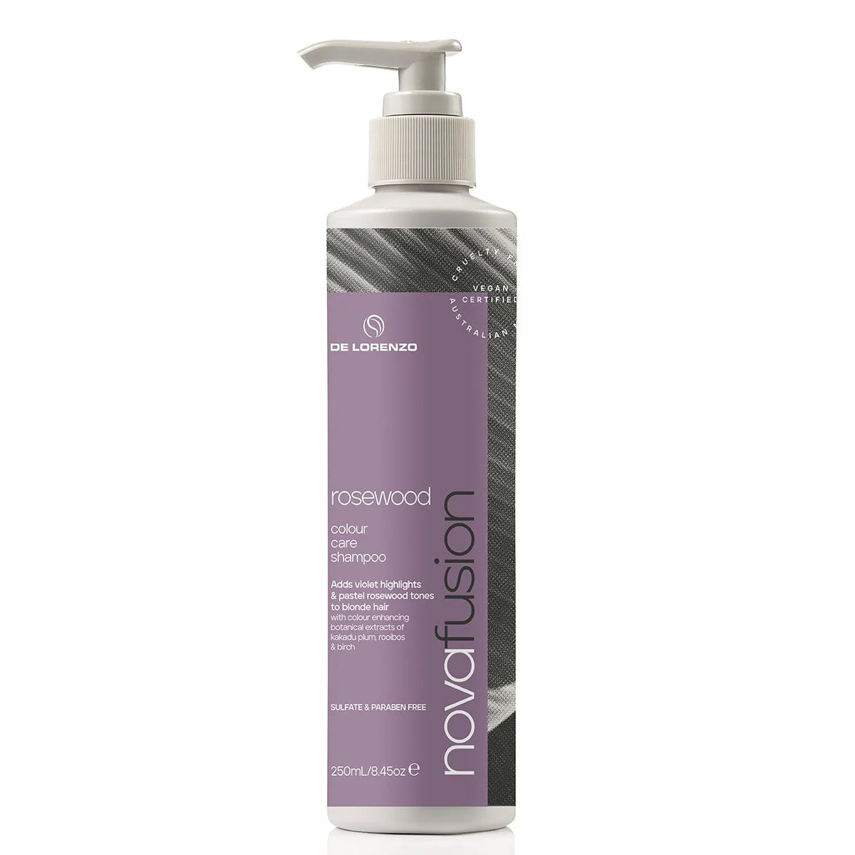 De Lorenzo Novafusion Colour Care Shampoo Rosewood 250ml – Barber supplies