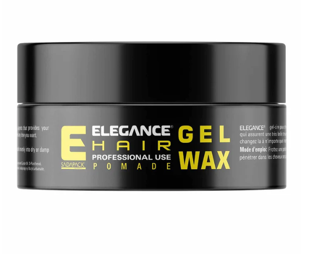 Elegance Hair Gel Wax Transparent Gold Pomade - 140g – Barber supplies