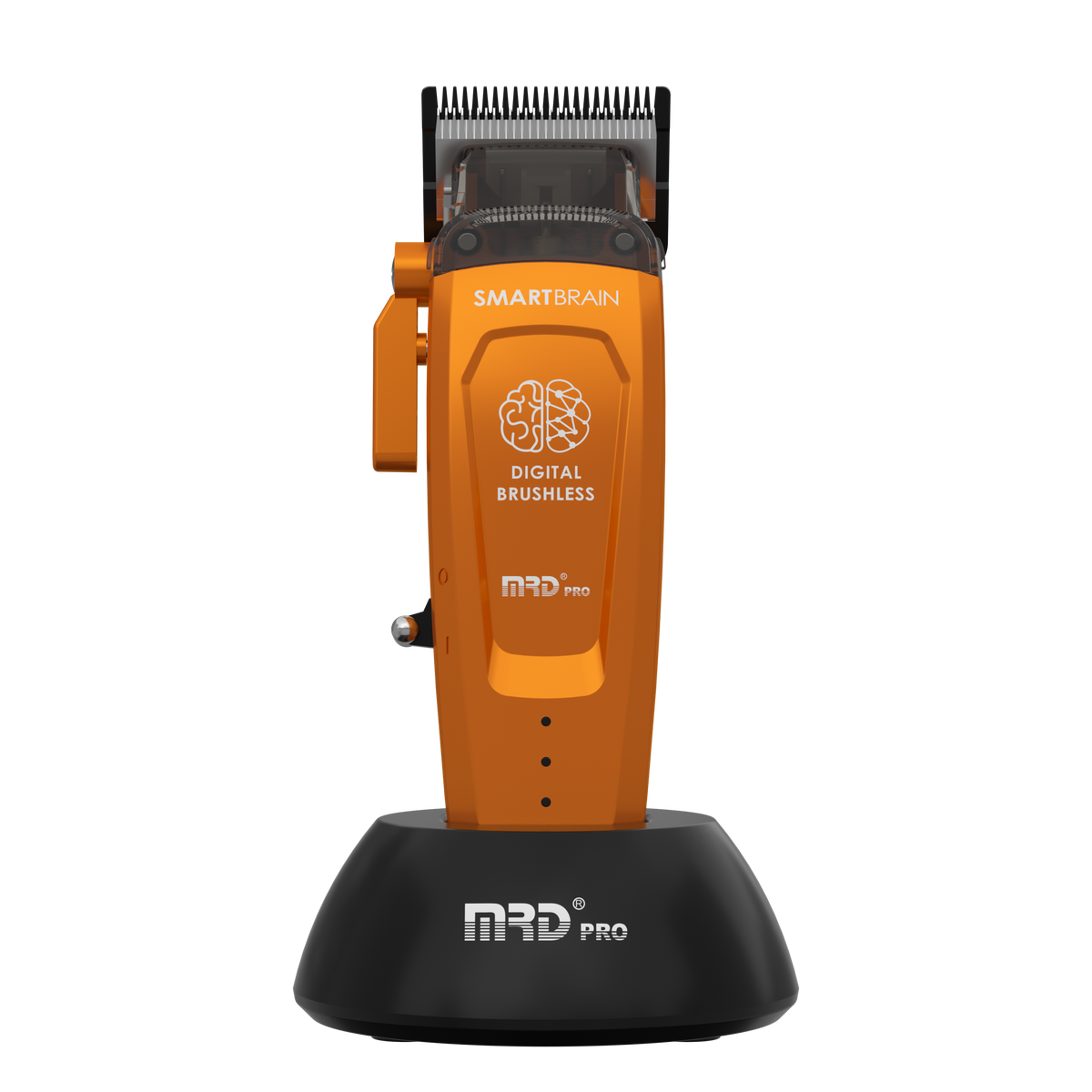 MRD SmartBrain Clipper Orange – Brushless Fade & Blend Clipper – Barber ...