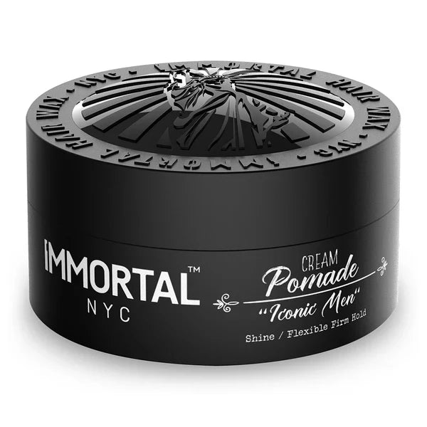 Immortal Iconic Men Cream Pomade - 150ml – Barber supplies