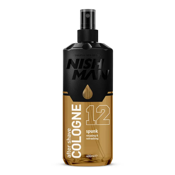 Nish Man After Shave Cologne Spray SpaceX (12) 400ml – Barber supplies