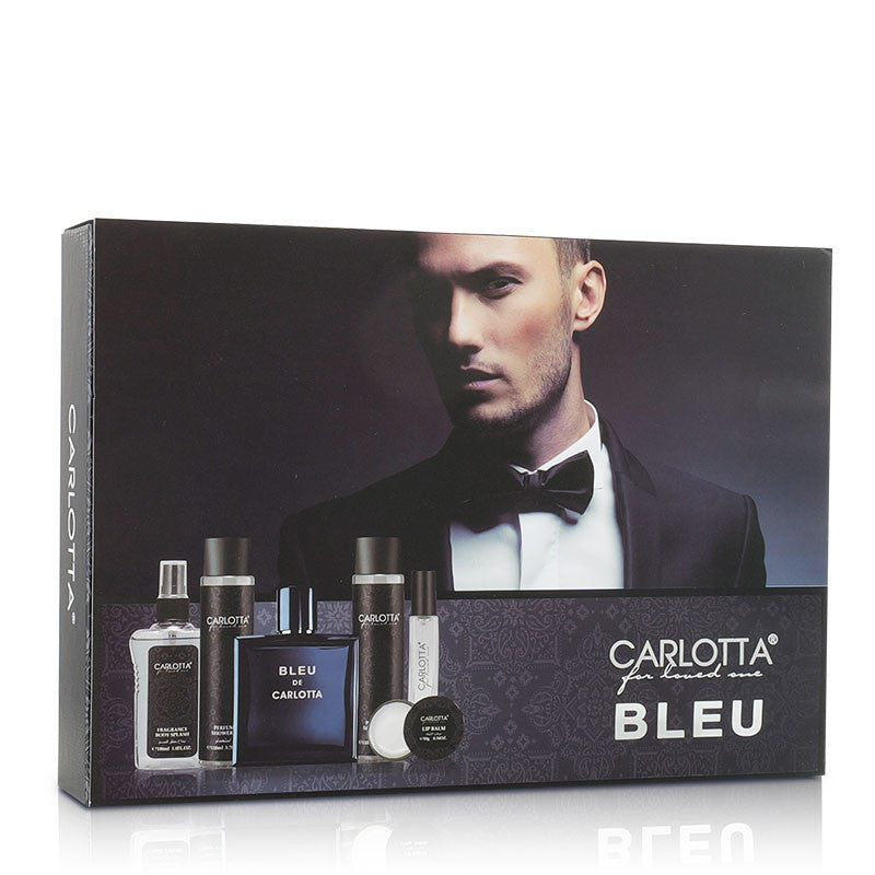 Carlotta Bleu Perfume 6-Piece Gift Set – Perfume, Shower Gel & Body Sp ...