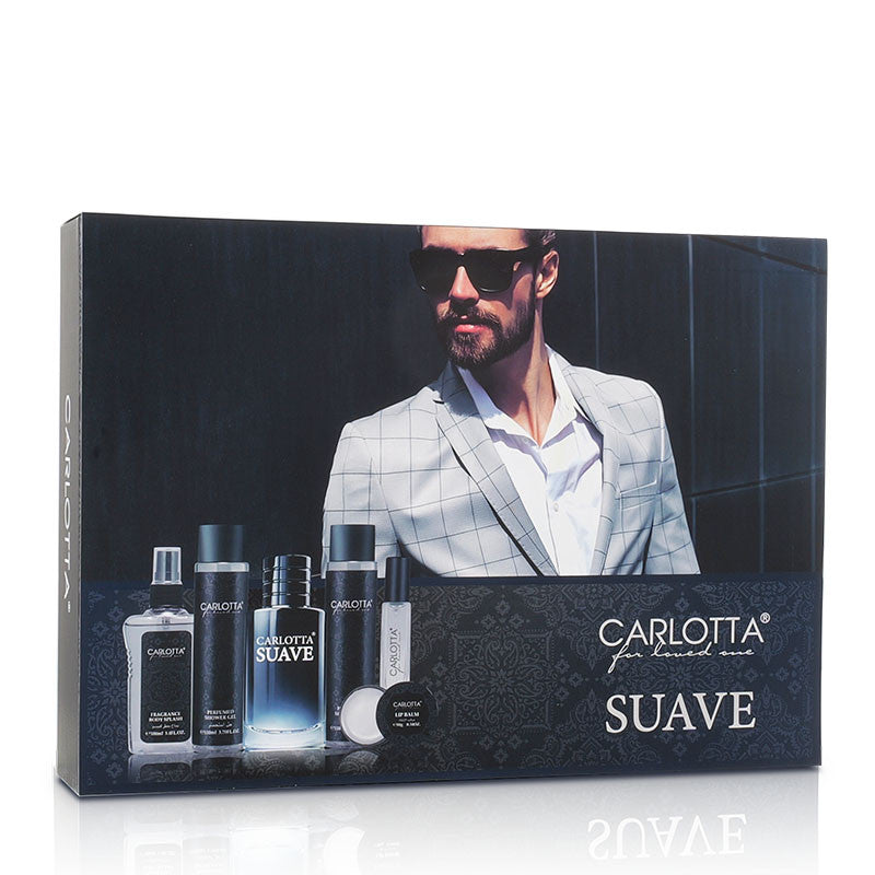 Carlotta Suave Perfume 6-Piece Gift Set – Perfume, Shower Gel & Body S ...