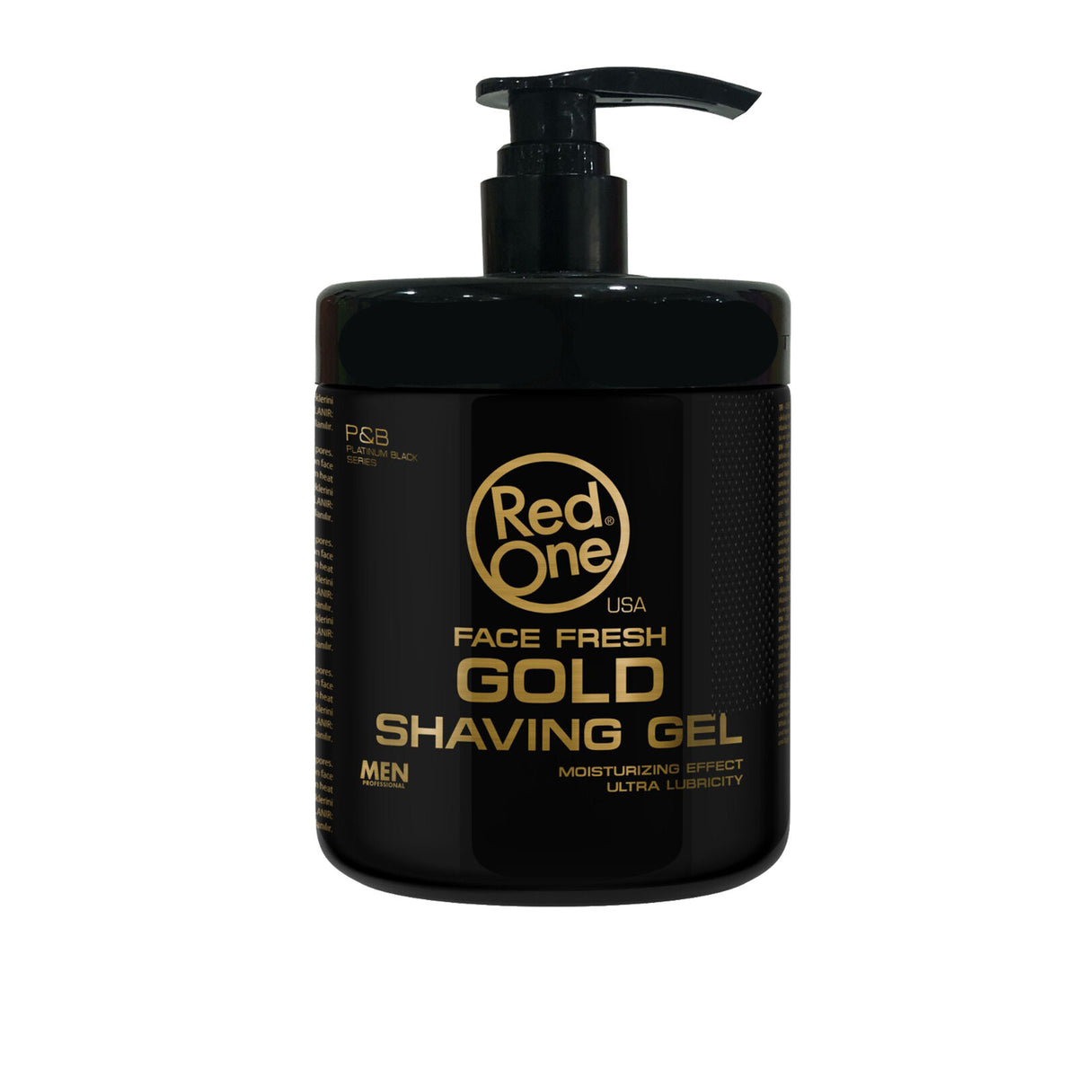 RedOne Face Fresh Gold Barber Shaving Gel 1000ml – Barber supplies