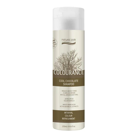 Natural Look Colourance Cool Chocolate Shampoo 250ml – Barber supplies