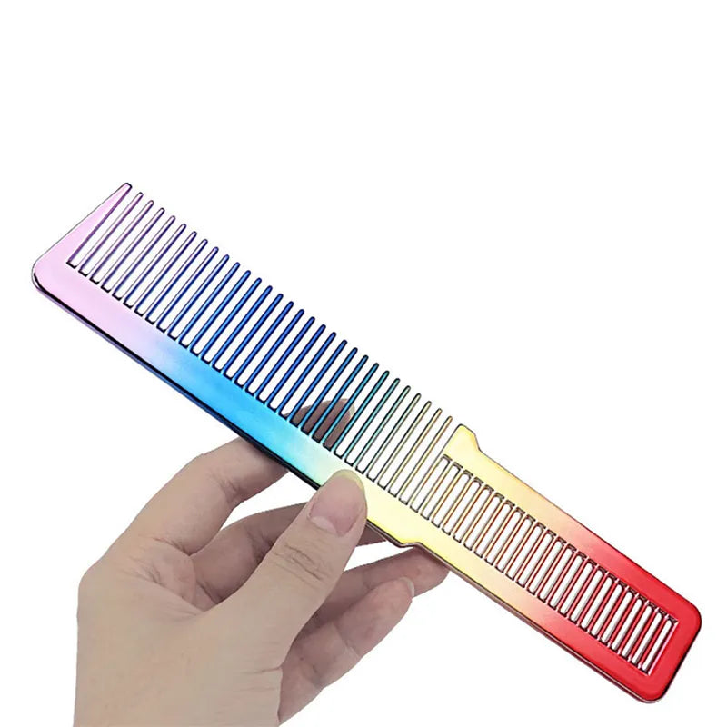 Clipper Cutting Comb Rainbow Design – Barber supplies