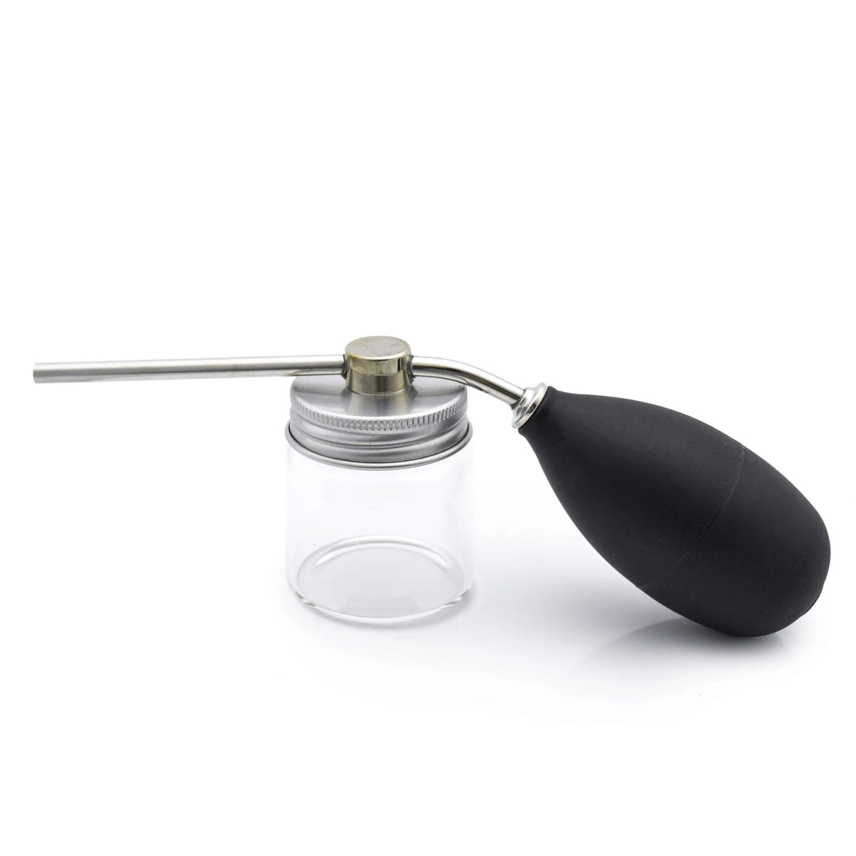 Talc Glass Powder Puffer barber Duster Hair Applicator With Pump - Bar ...