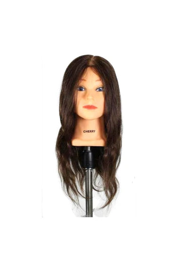 Hi Lift Mannequin Head Cherry - Extra Long Brown (55-60cm) – Barber ...