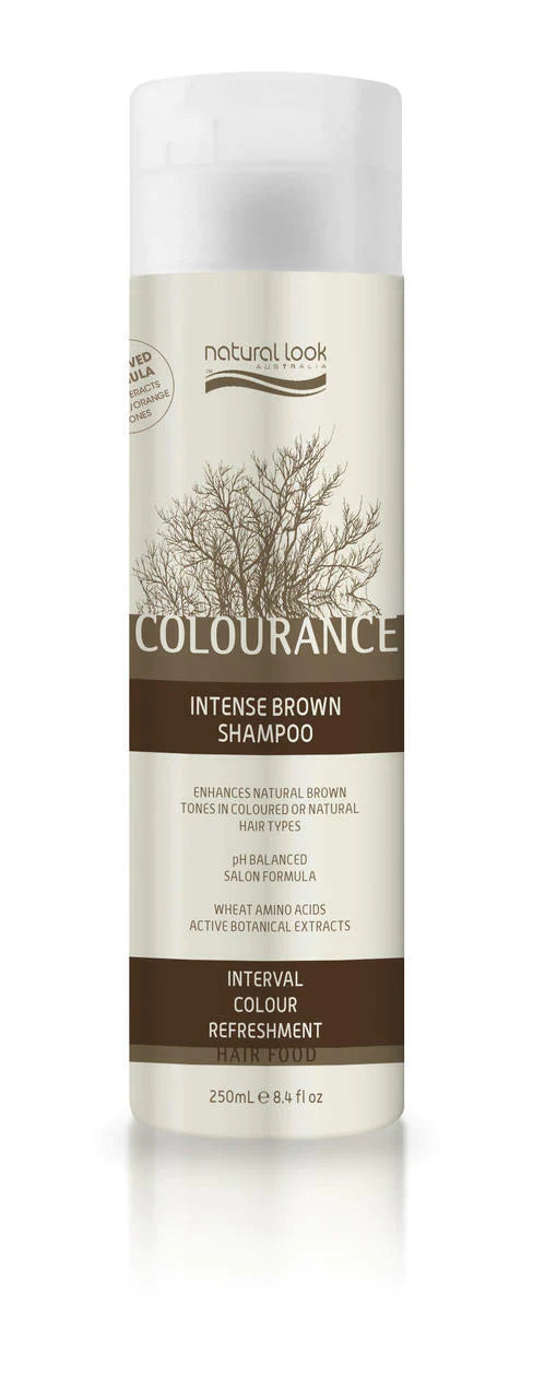 Natural Look Intense Brown Shampoo for Coloured Hair – Barber supplies