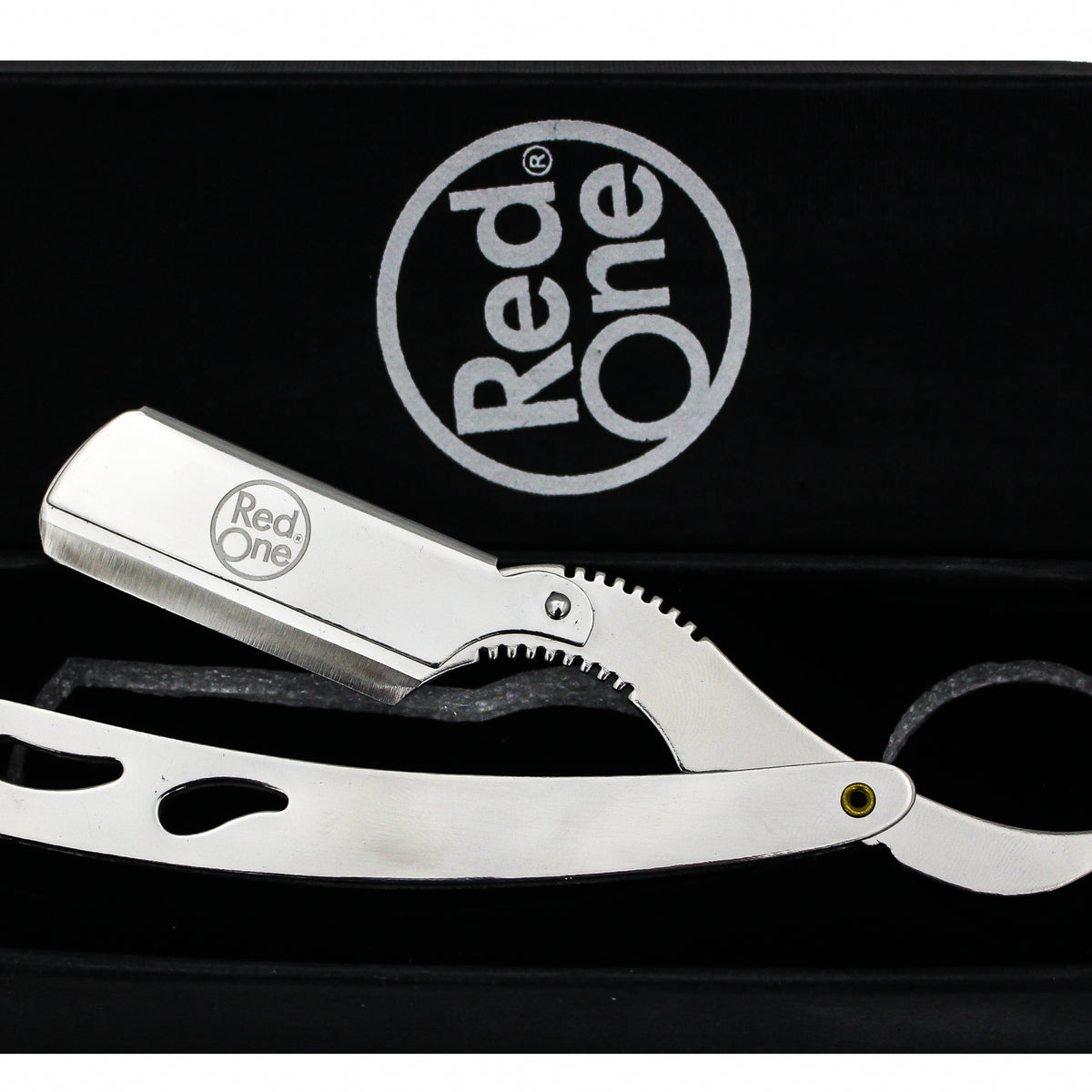 RedOne Straight Cut Throat Shaving Razor Barber Salon Cap Crocodile ...