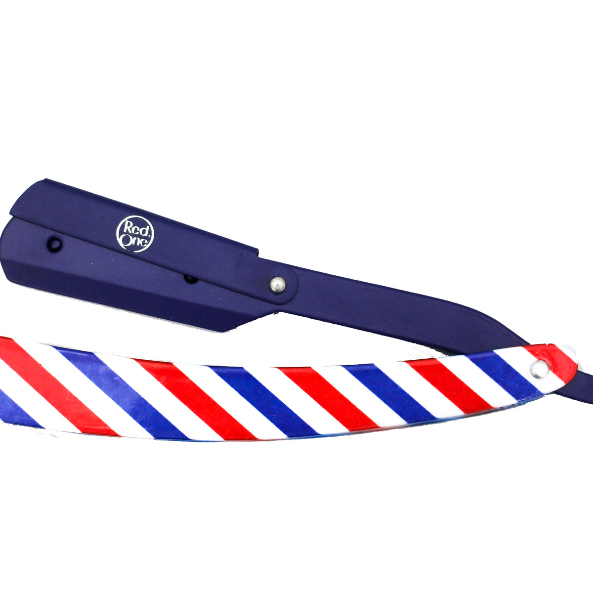RedOne Straight Cut Throat Shaving Razor Barber Salon Cap (Barber Pole ...